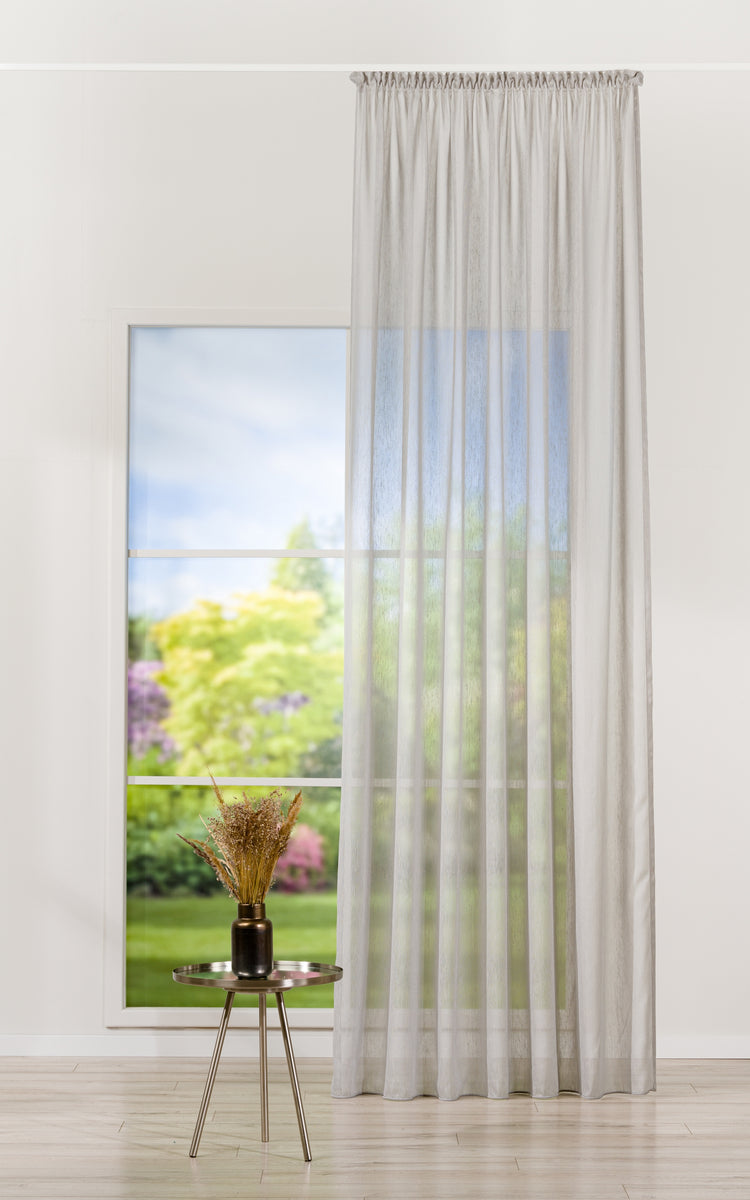 LAVA Grey Custom Made Curtains - sheer – Curtain Culture